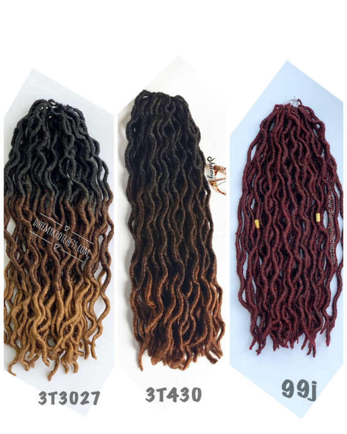 Wavy Gypsy Locs - Dheemy Krotchets